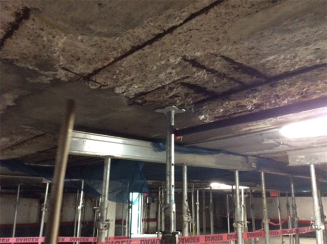 Underground Garage Shoring, Toronto, ON - RLV Consulting Engineering